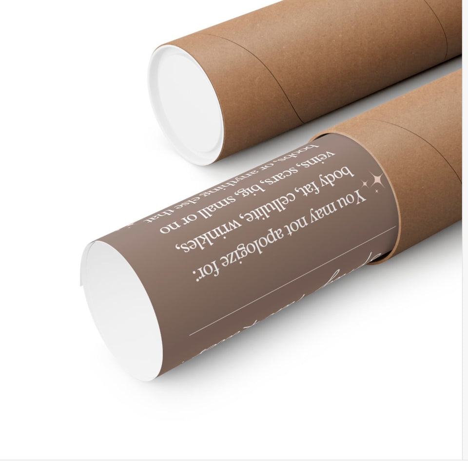 Body Positivity Spray Tan Rules Wall Poster - Salon Wall Art – The Glo CEO